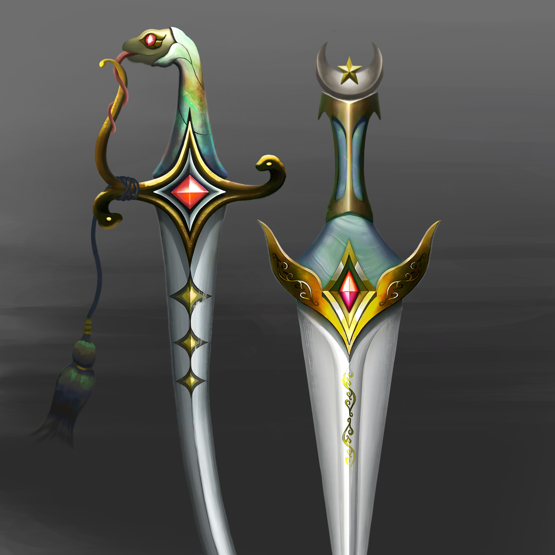 ArtStation - Royal Guard Weapon