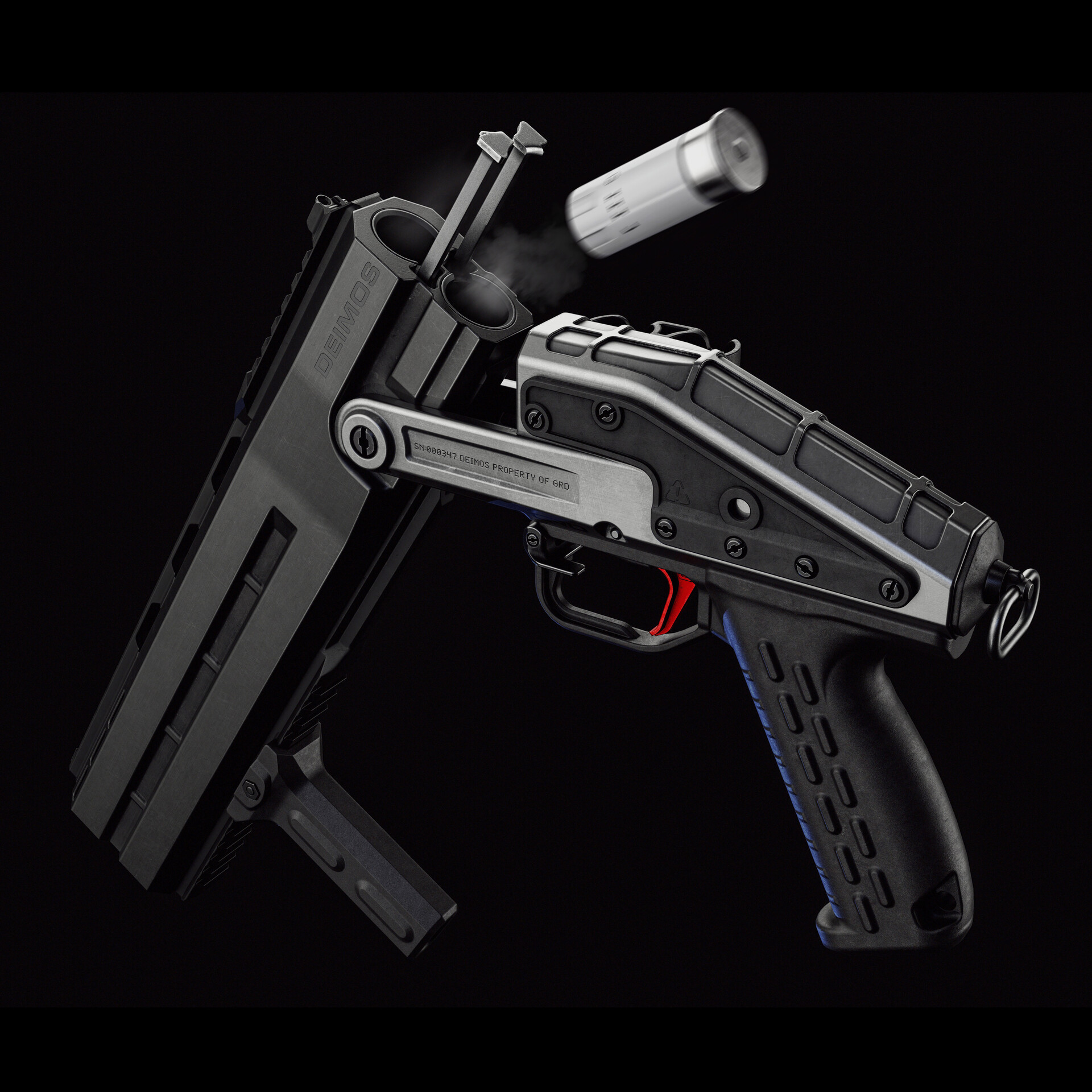 ArtStation - Deimos shotgun