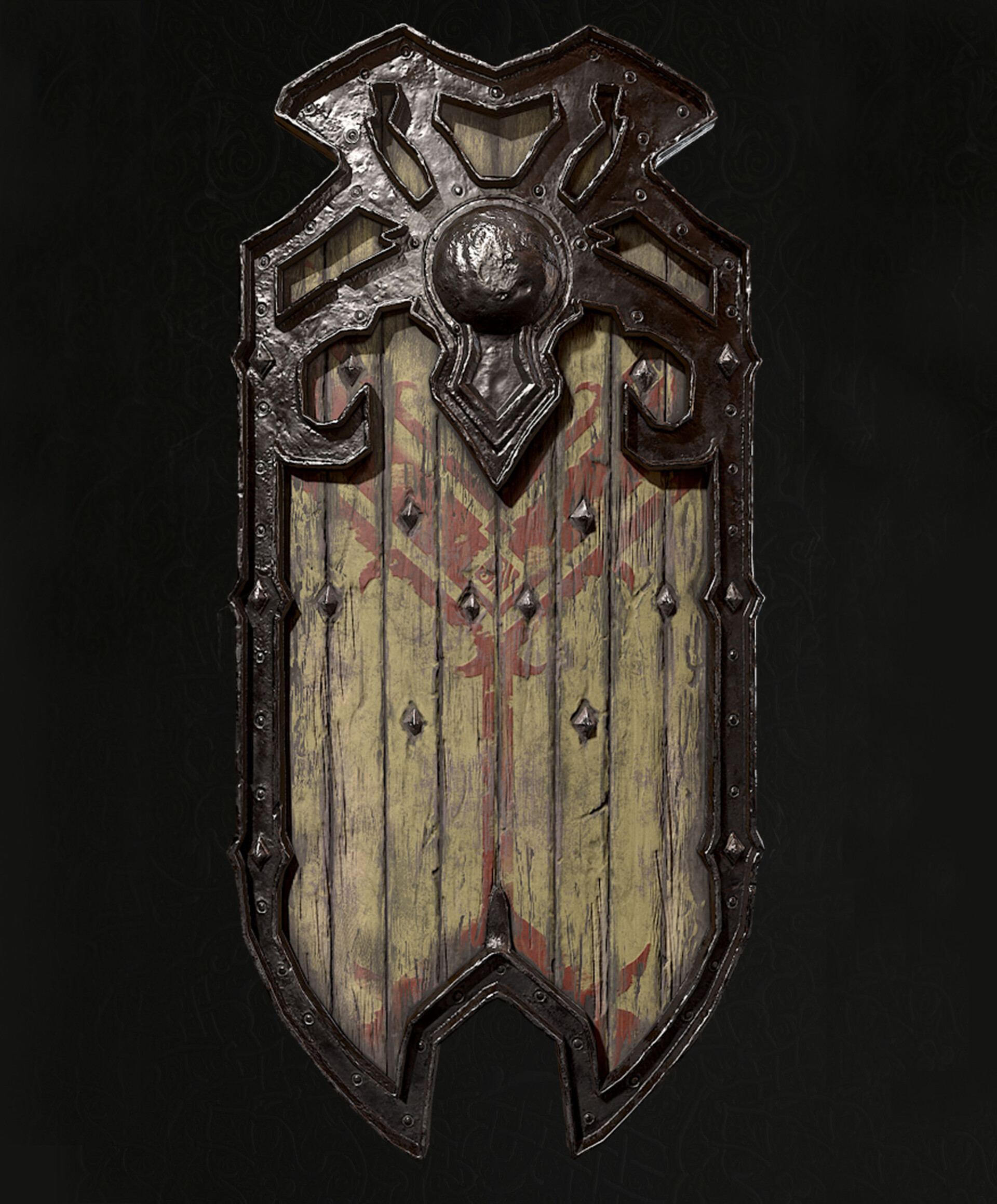 ArtStation - Medieval Tower Shield