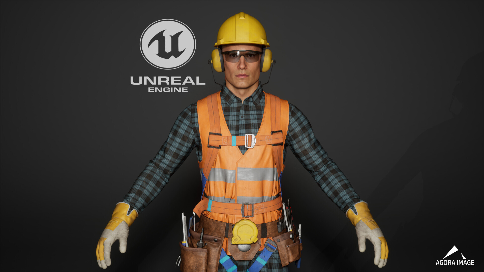 ArtStation - Construction Worker Base Realtime