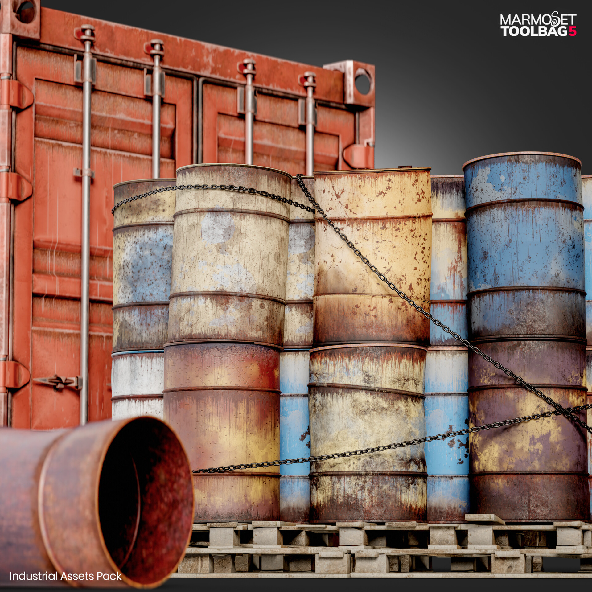 ArtStation - Industrial Assets Pack