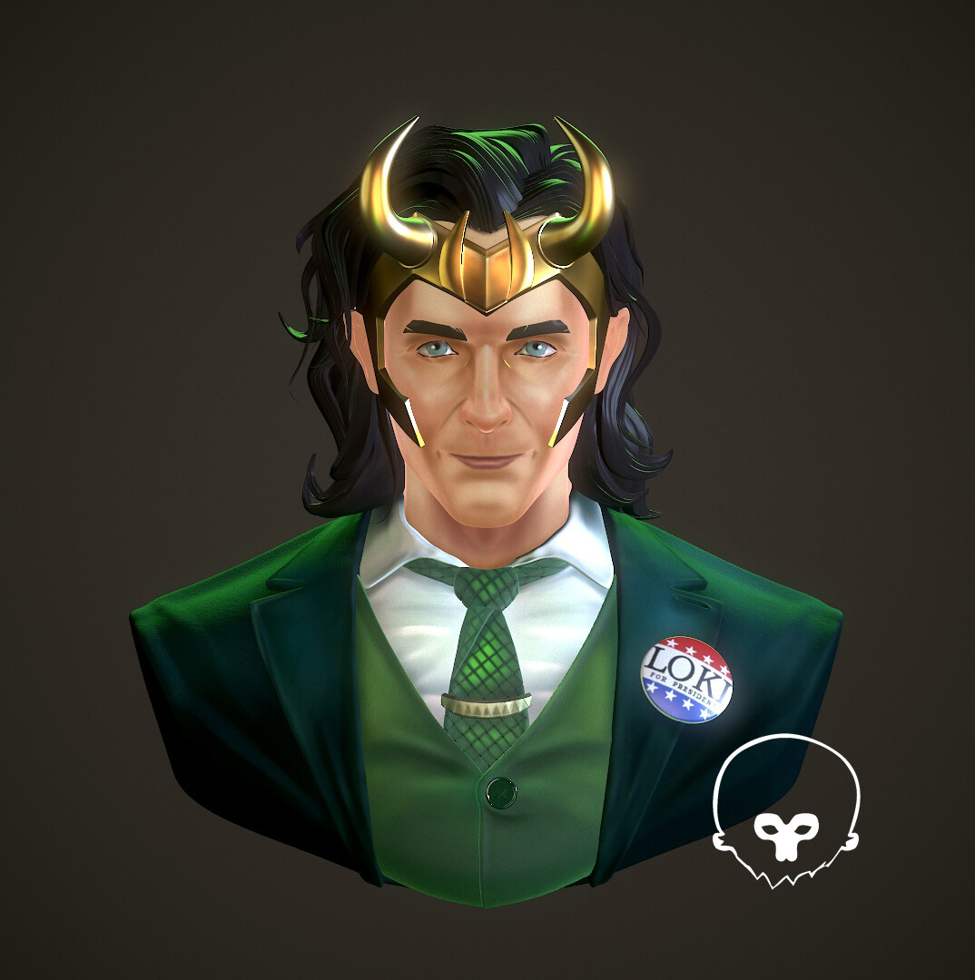 ArtStation - Loki - Hand Paint Render