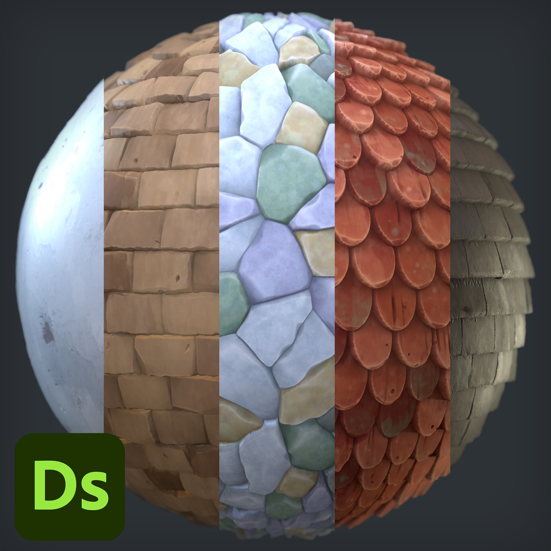 ArtStation - Ghibli Stylized Materials