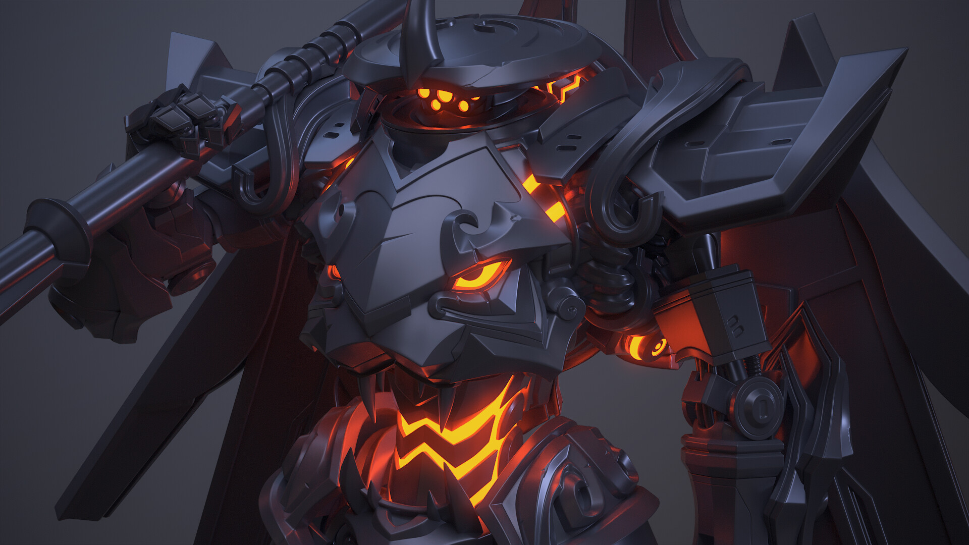 ArtStation - Mecha Kingdoms Jax
