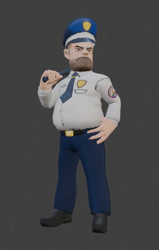 ArtStation - Guard Character