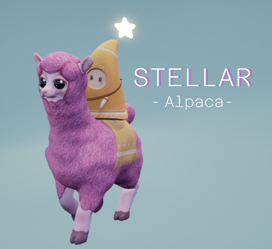 ArtStation - Stellar - Alpaca animation showcase