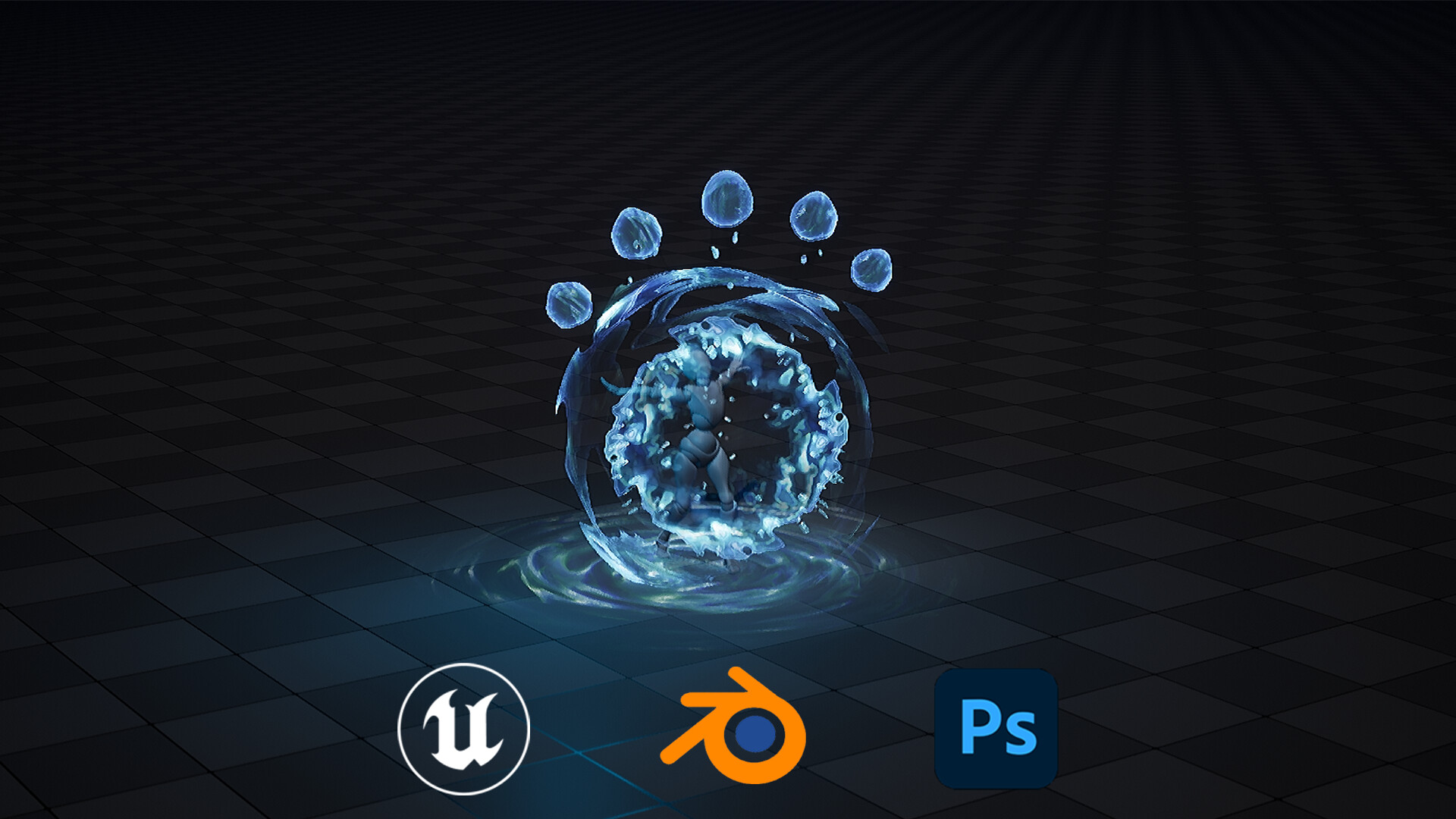 ArtStation - Water Attack Spell