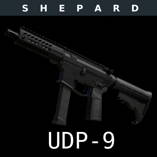 ArtStation - UDP-9
