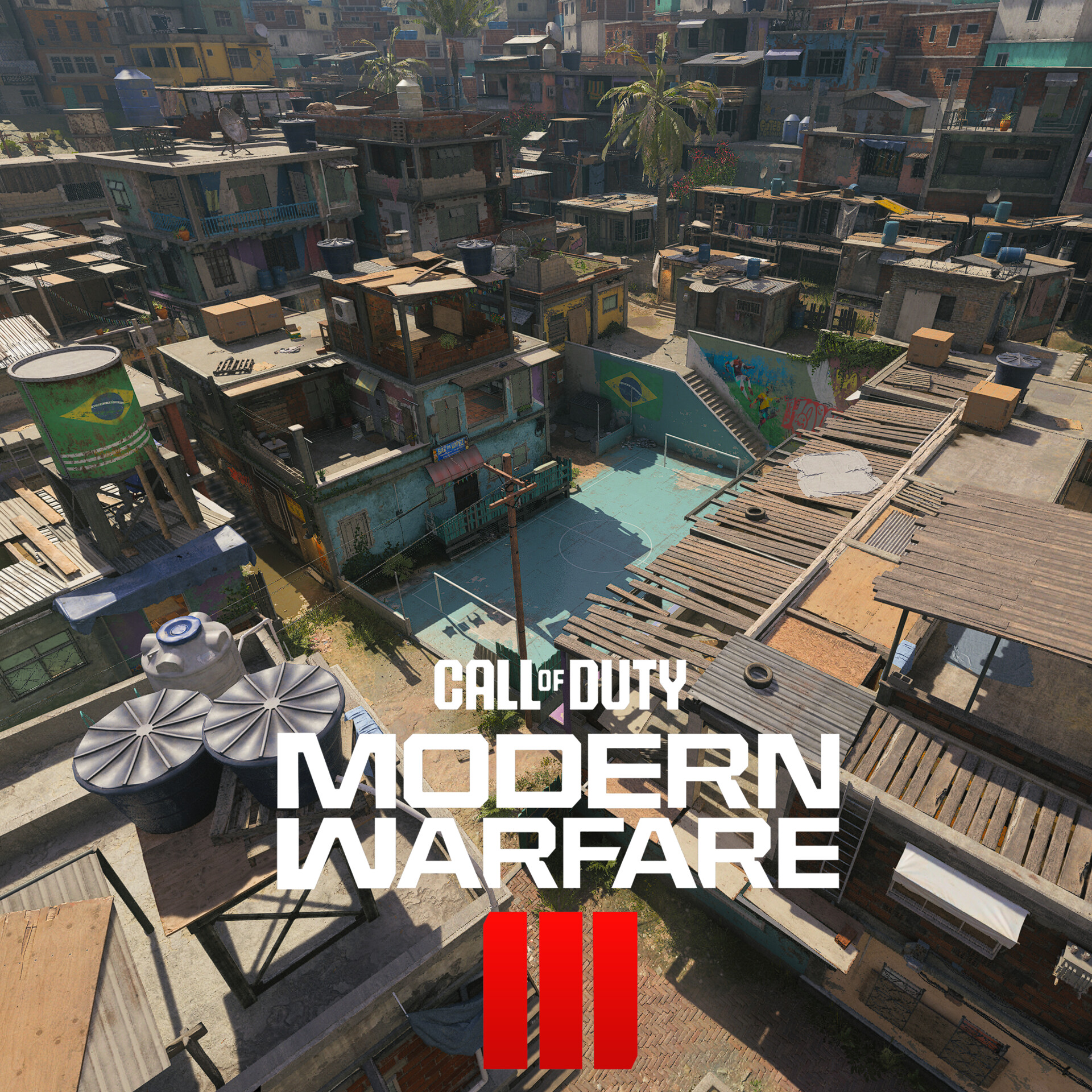 ArtStation - Call Of Duty MW3 - Favela Multiplayer Map