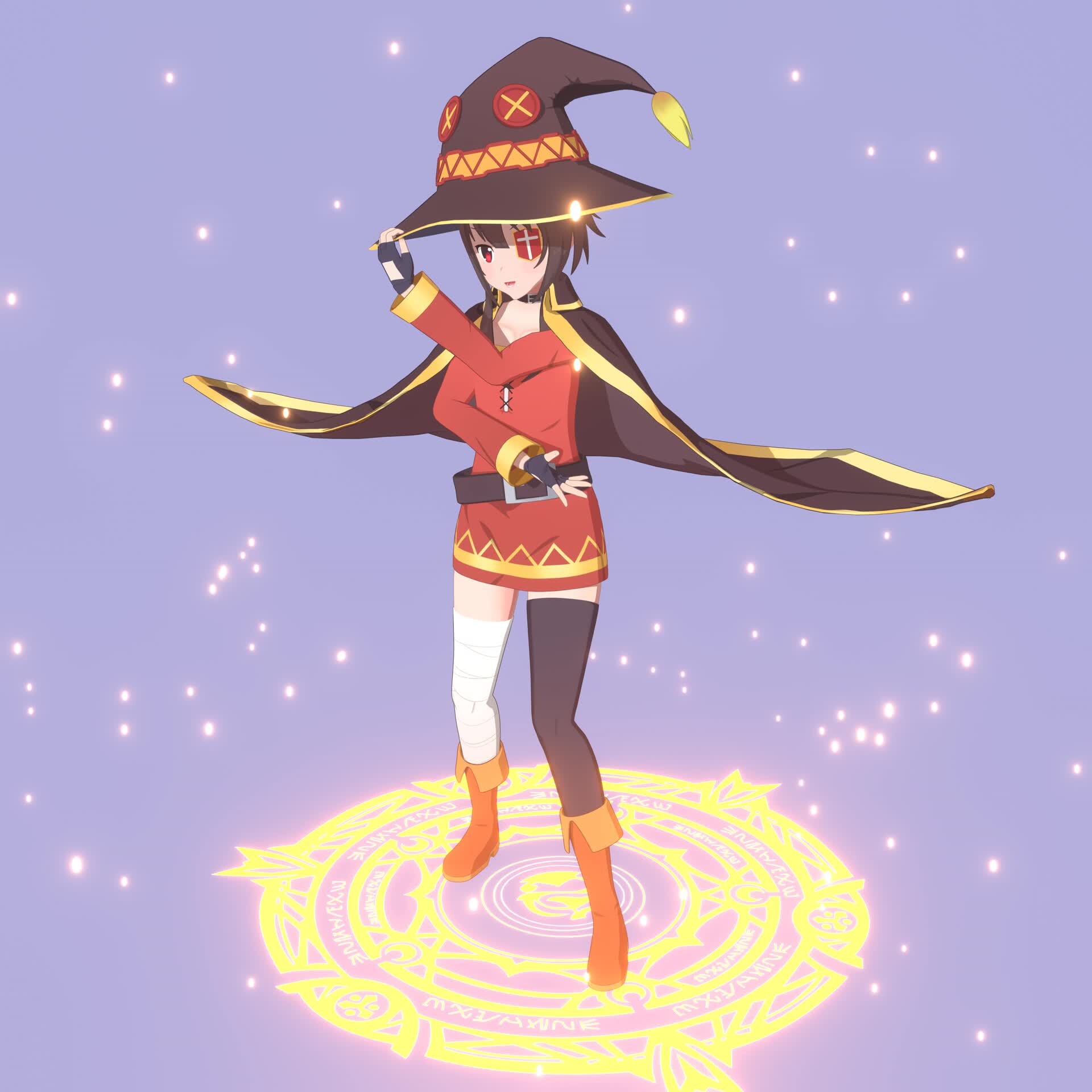 ArtStation - 3D Megumin character model