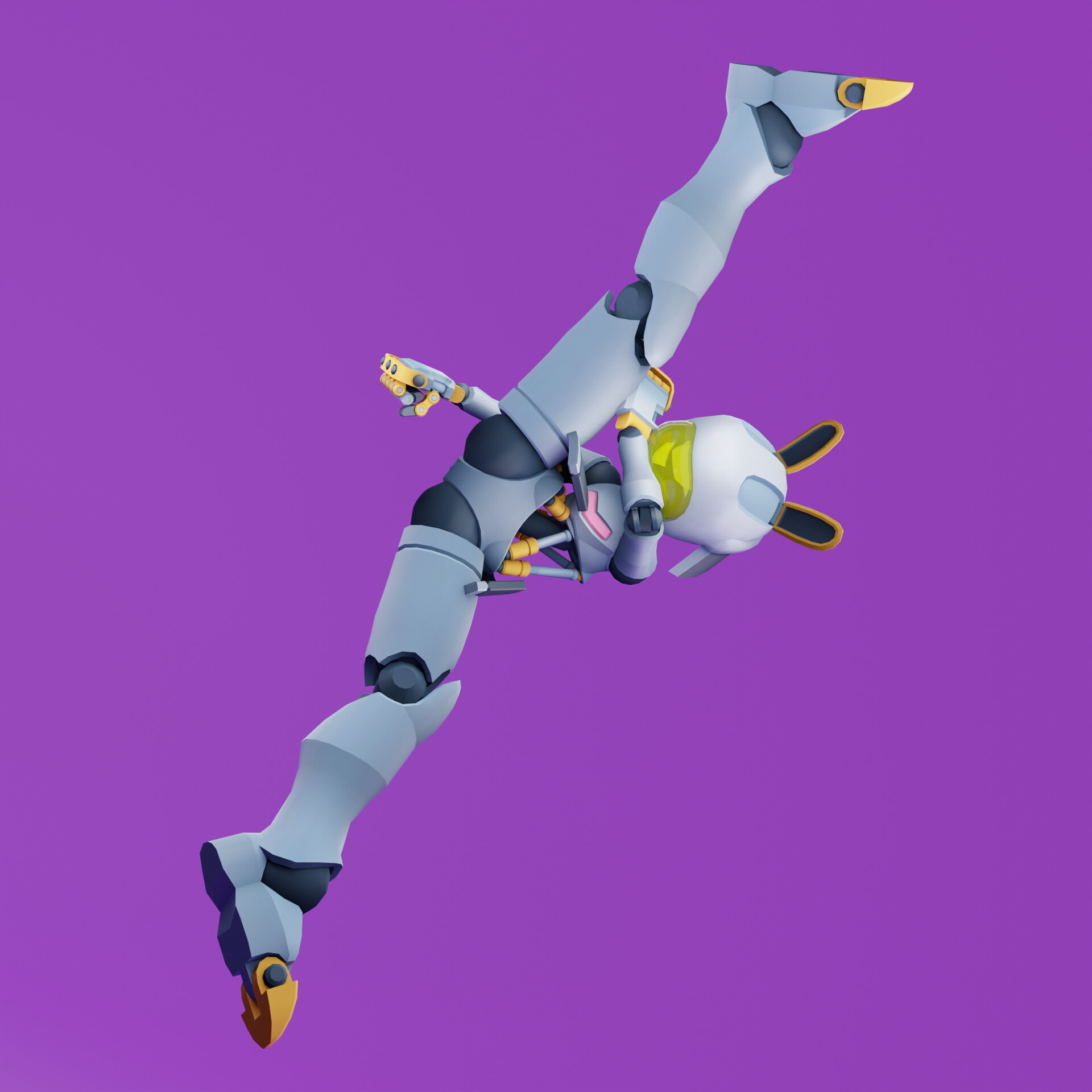 ArtStation - Robbit Tornado Kick