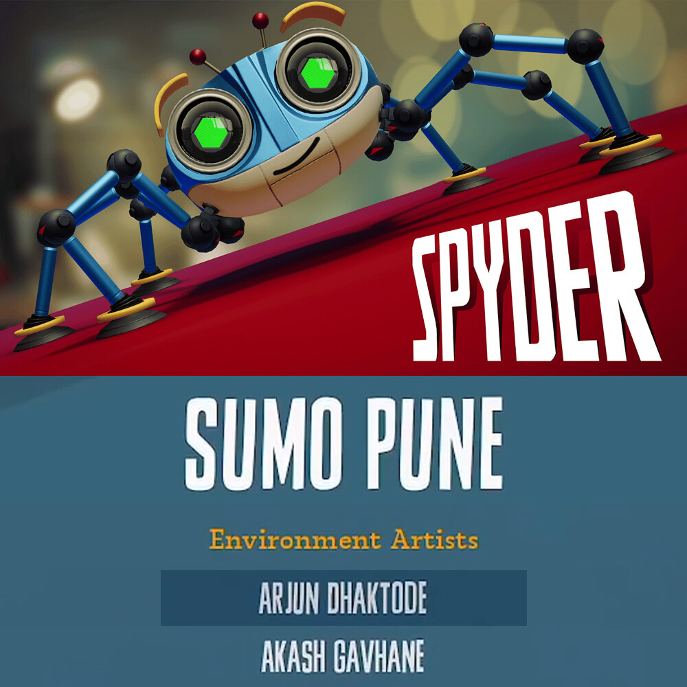 ArtStation - Spyder Game Credits - 3D Artist