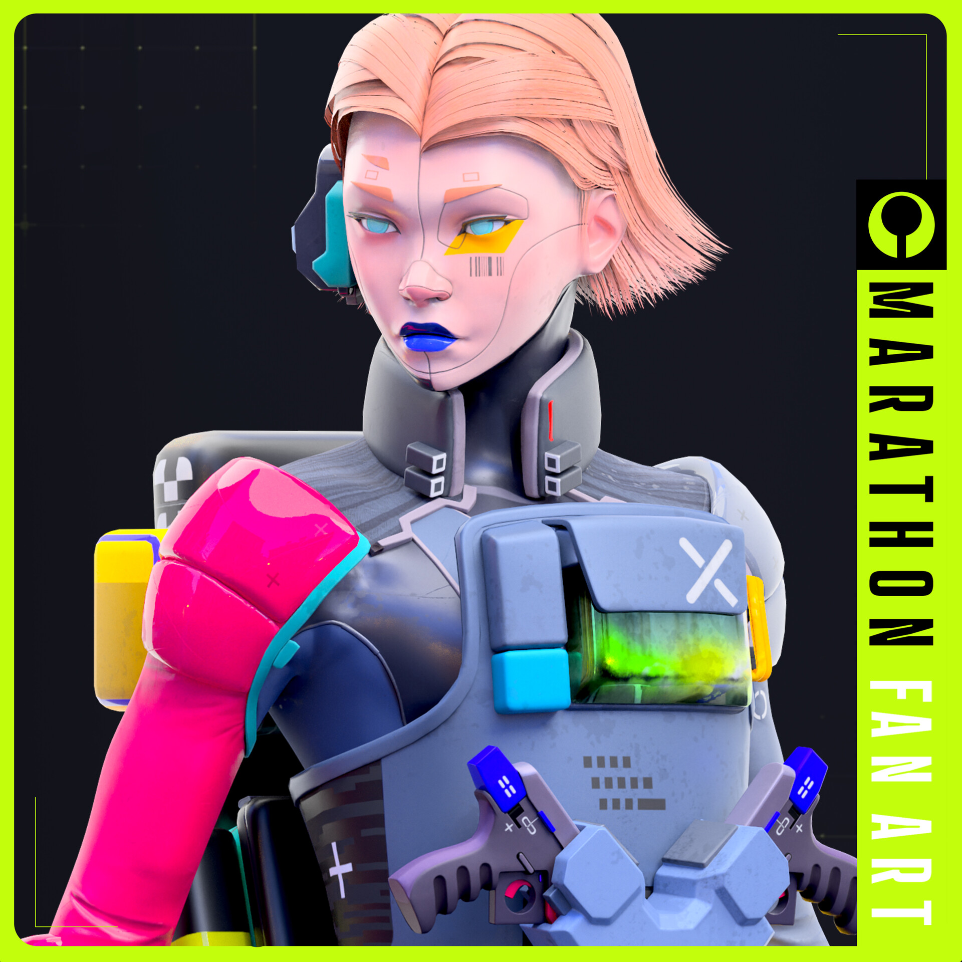 ArtStation - Marathon Runner - Fan Art