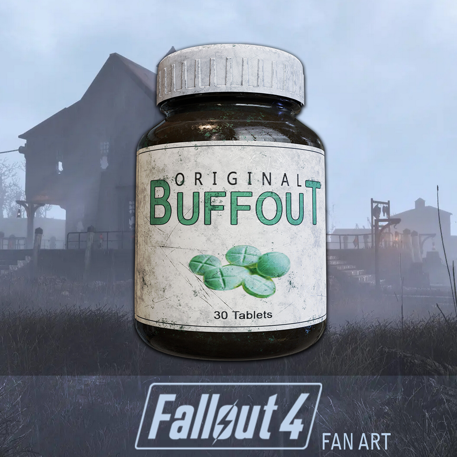 ArtStation - Fallout 4 - Buffout