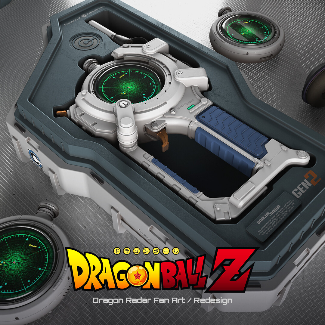 ArtStation - Dragon Radar Fan Art / Redesign