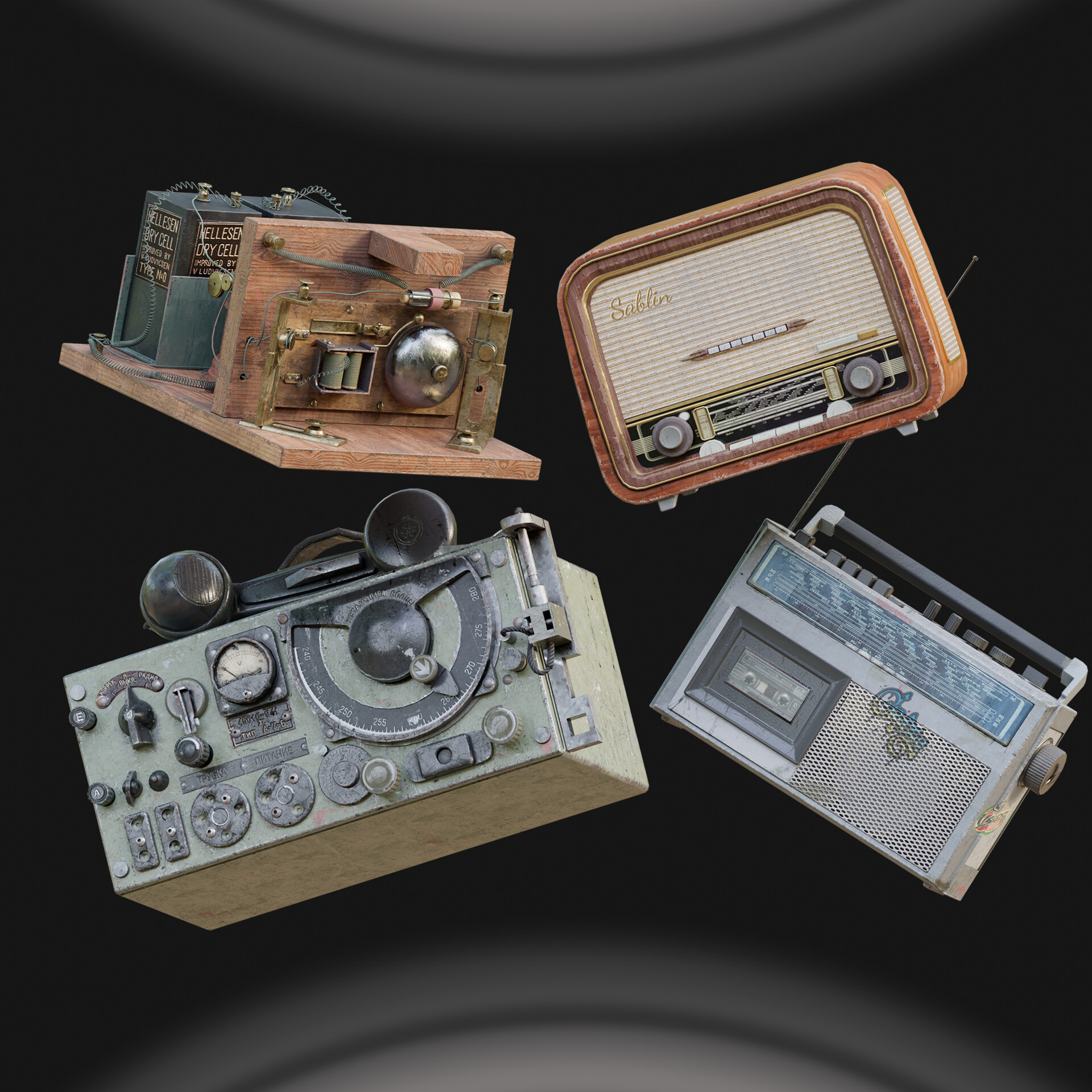 ArtStation - Radio evolution