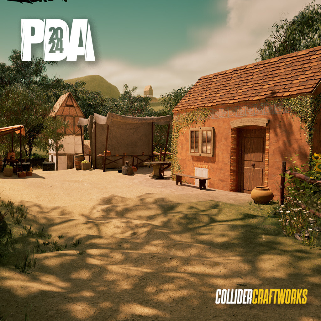 ArtStation - PDA 2024 Collider Craftworks - Set Dressing Environment
