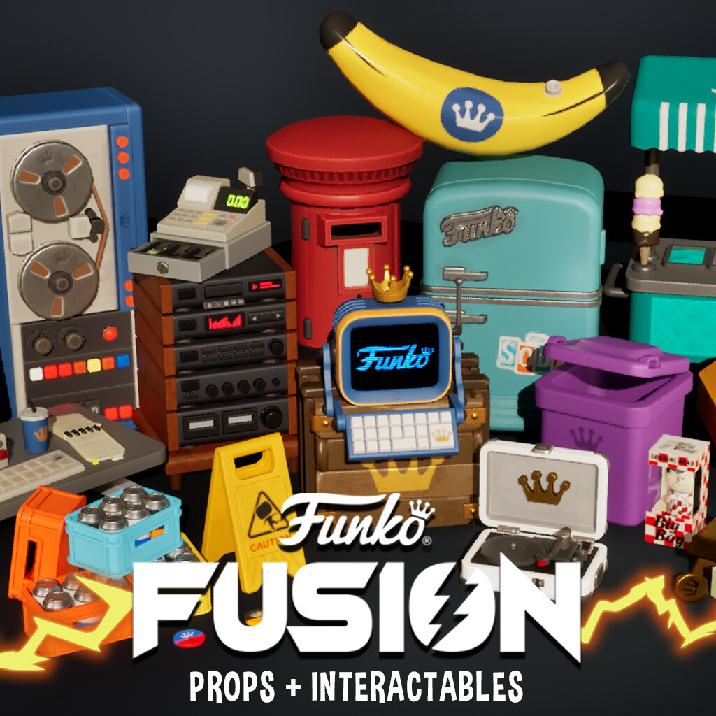 ArtStation - Funko Fusion - Props