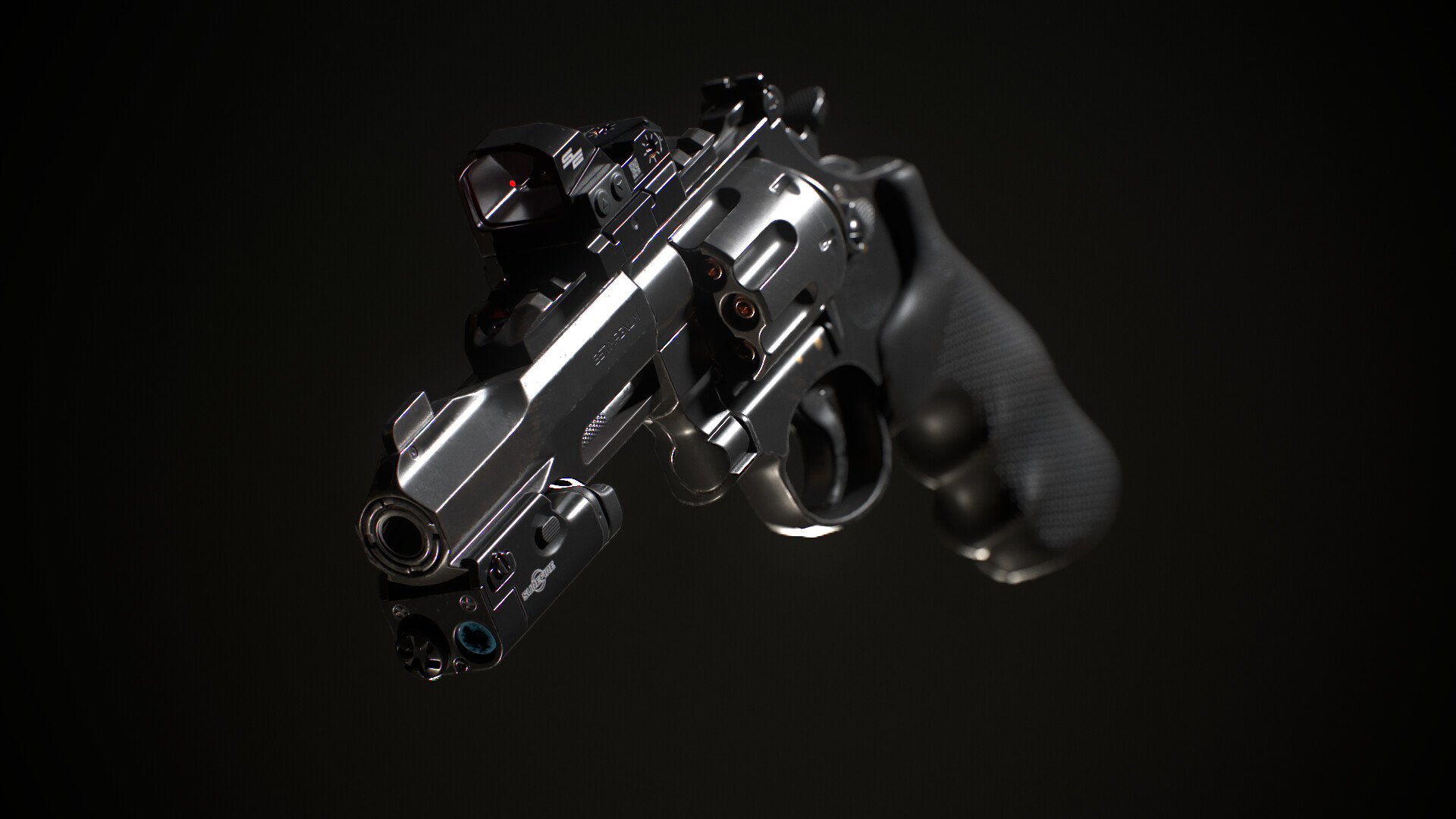 ArtStation - Smith & Wesson M327 .357 Magnum