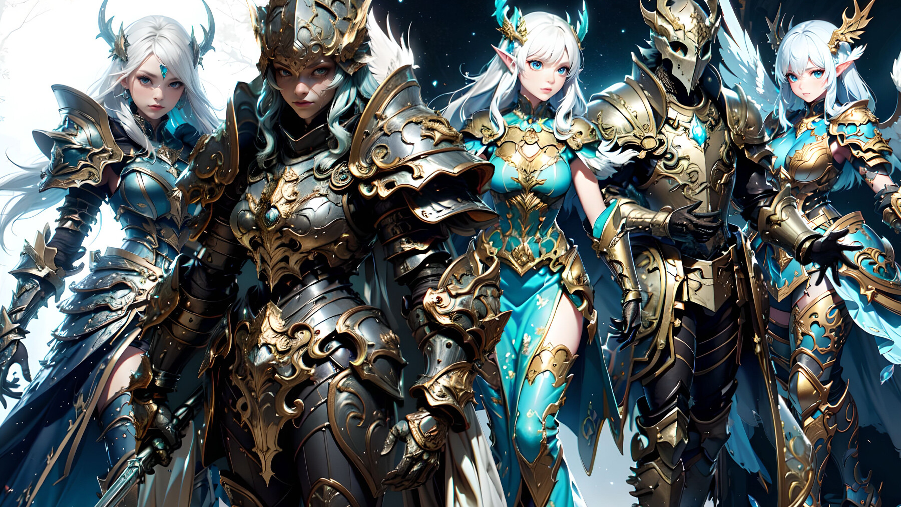 ArtStation - 409 Heavy Armored Fantasy Knight - Reference Ideas Design ...