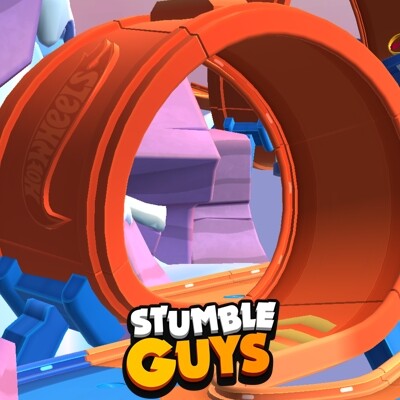 ArtStation - Stumble Guys - Hot Wheels Yeti Run