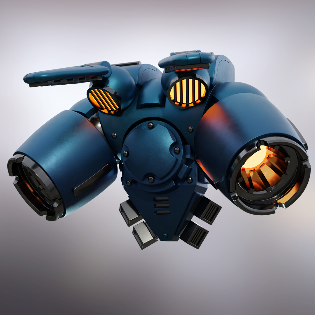 ArtStation - Primaris Intercessor Jump Pack