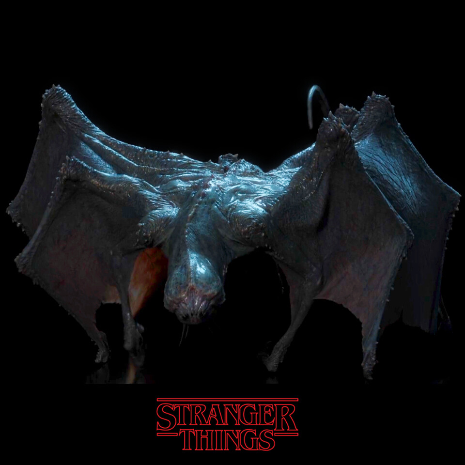 ArtStation - Stranger Things - Demobat