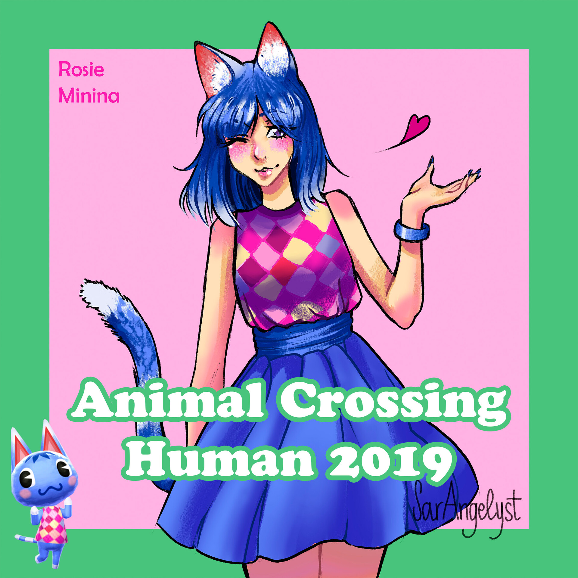 ArtStation - Animal Crossing - Human ver. 2019