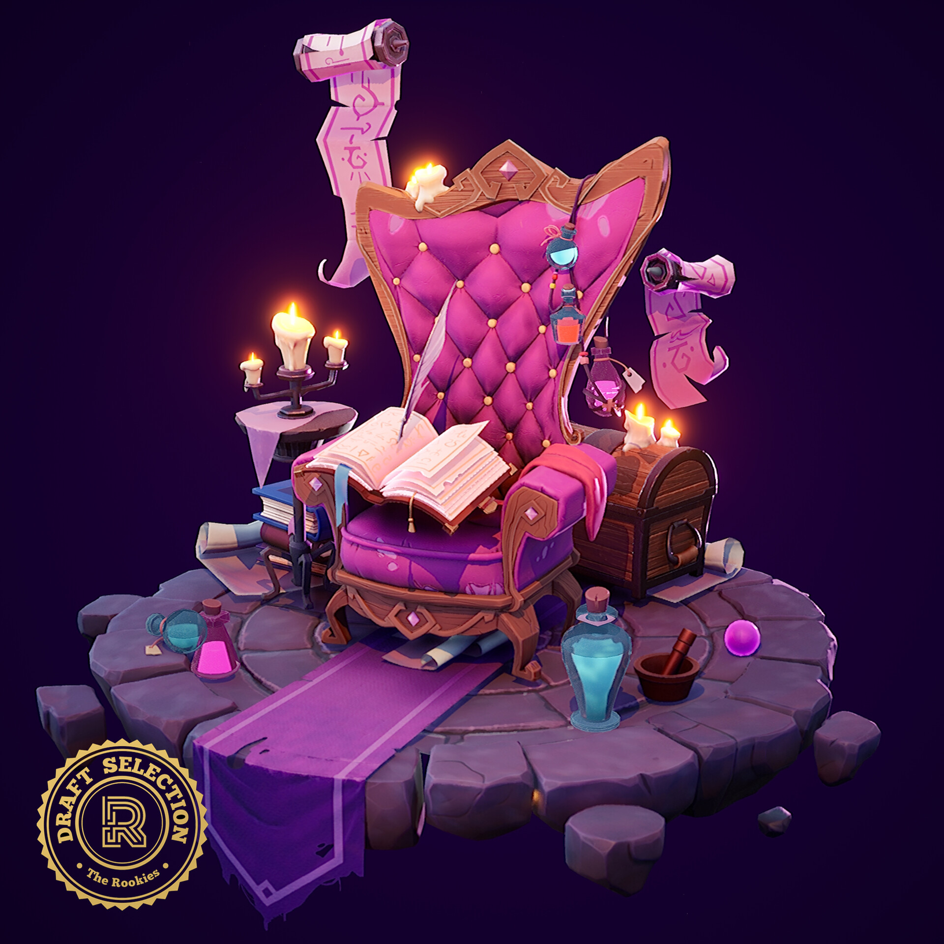 ArtStation - Wizard Chair
