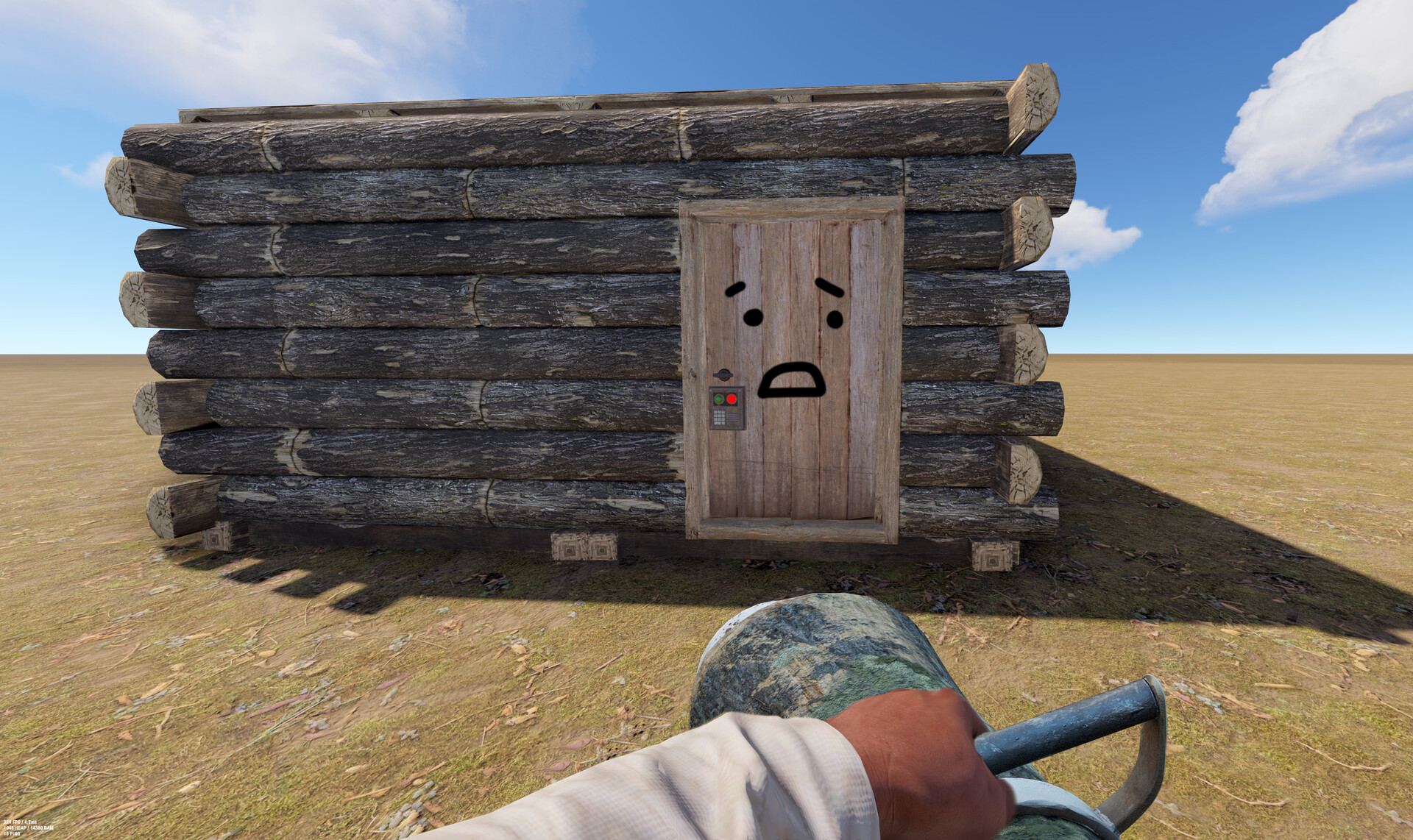 ArtStation - Rust inspired - Tier 1 wooden door breacher fan art