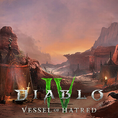 ArtStation - Diablo IV Vessel of Hatred - Teganze Loading Screen