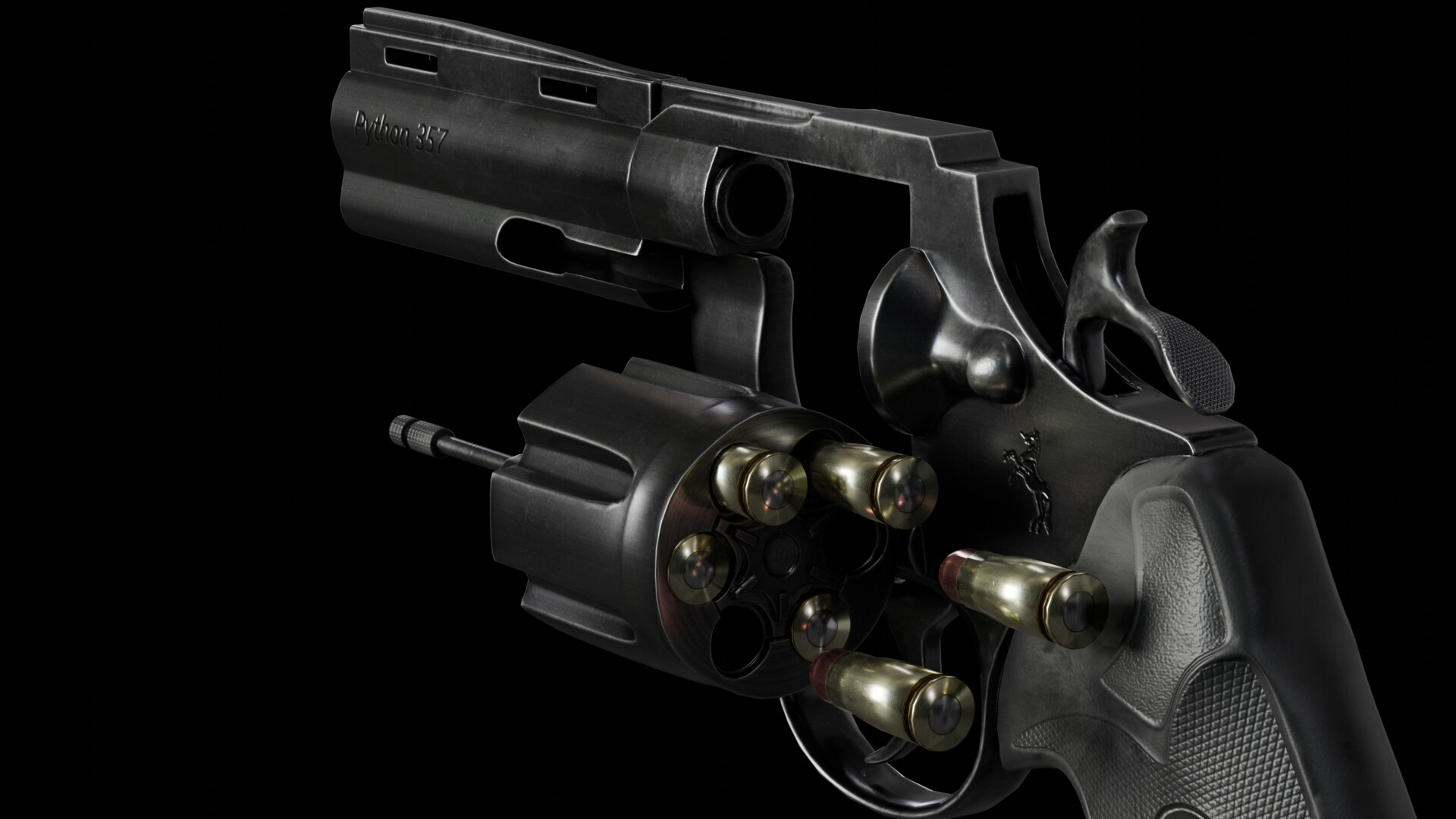 ArtStation - Colt Python Revolver