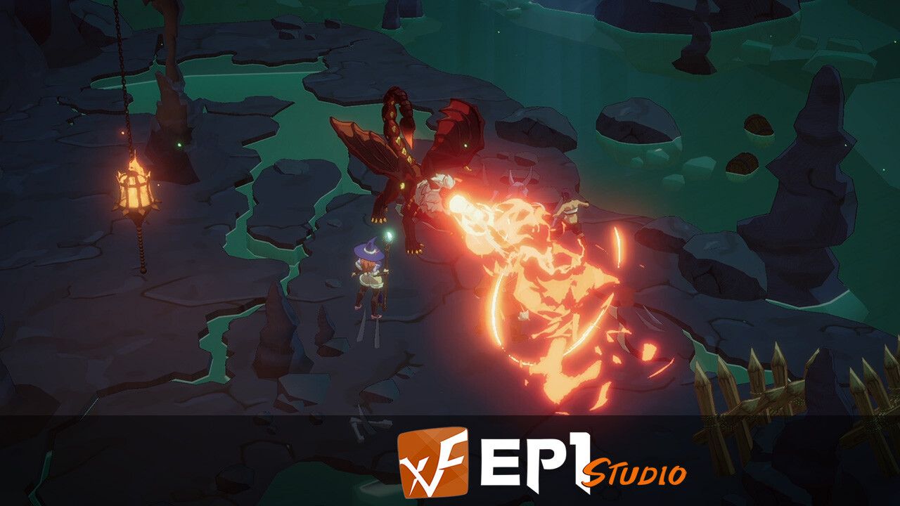ArtStation - EP1STUDIO - STYLIZED GAME VFX WORKS