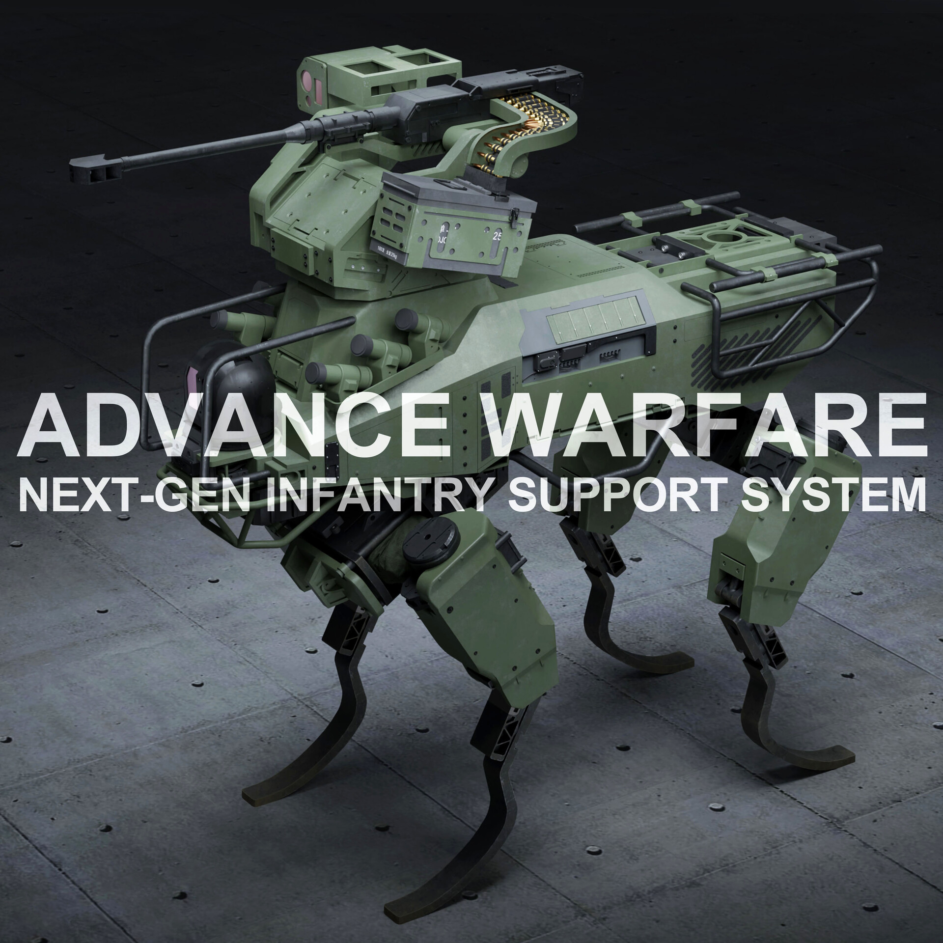 ArtStation - Advance Warfare - Boxer Next-Gen Infantry Support System