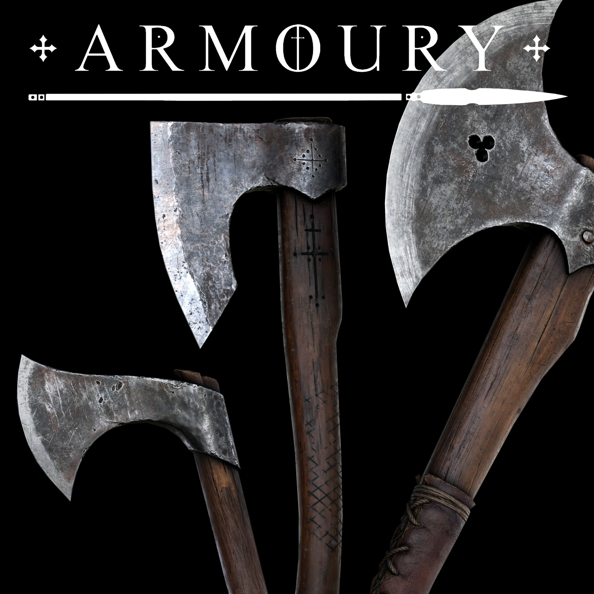 ArtStation - Armoury - Medieval Axe