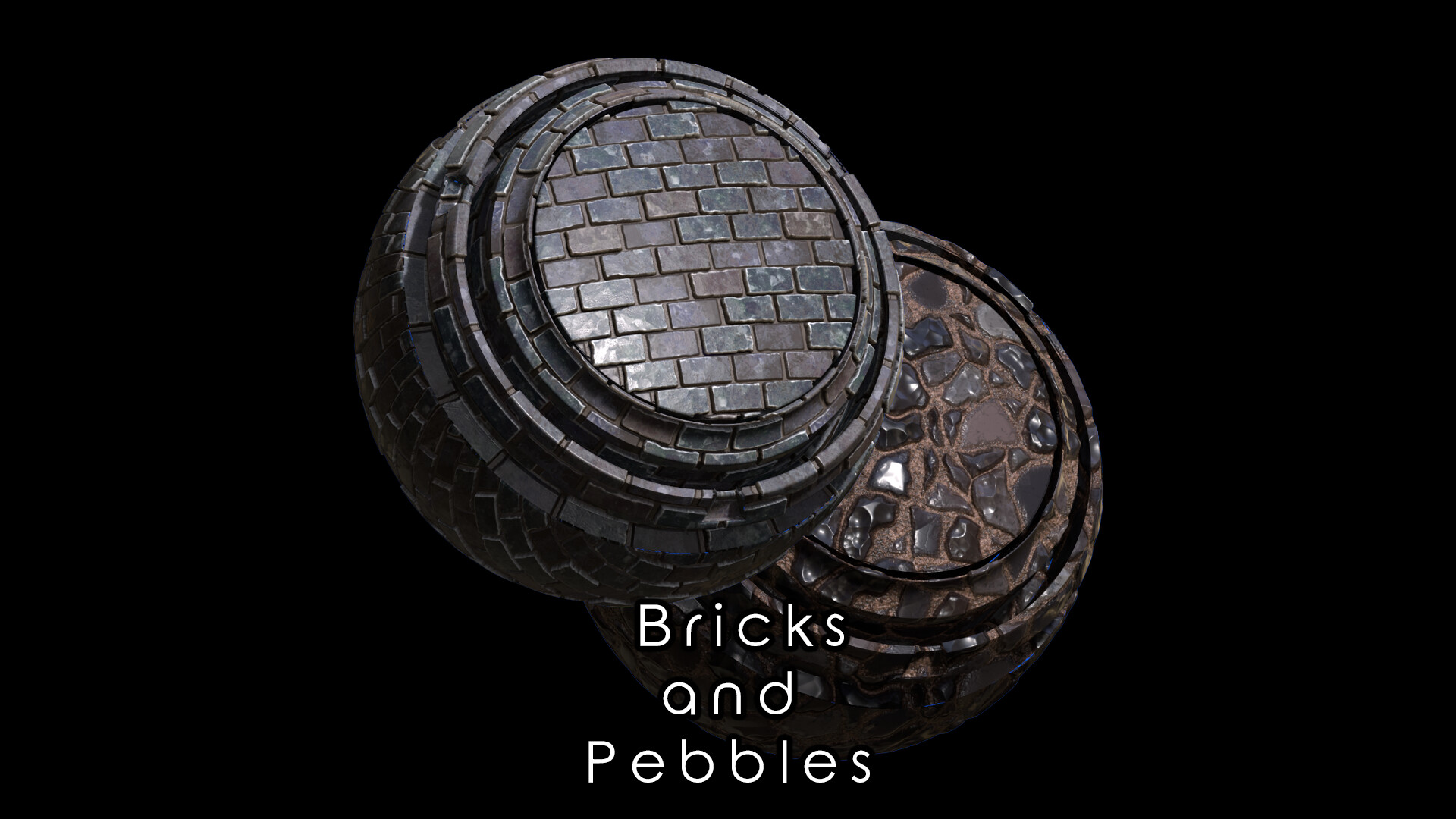 ArtStation - Bricks and Pebbles - Substance Materials