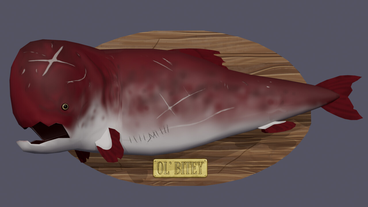 ArtStation - Ol' Bitey Singing Fish Inspired by Rime of the Frostmaiden ...