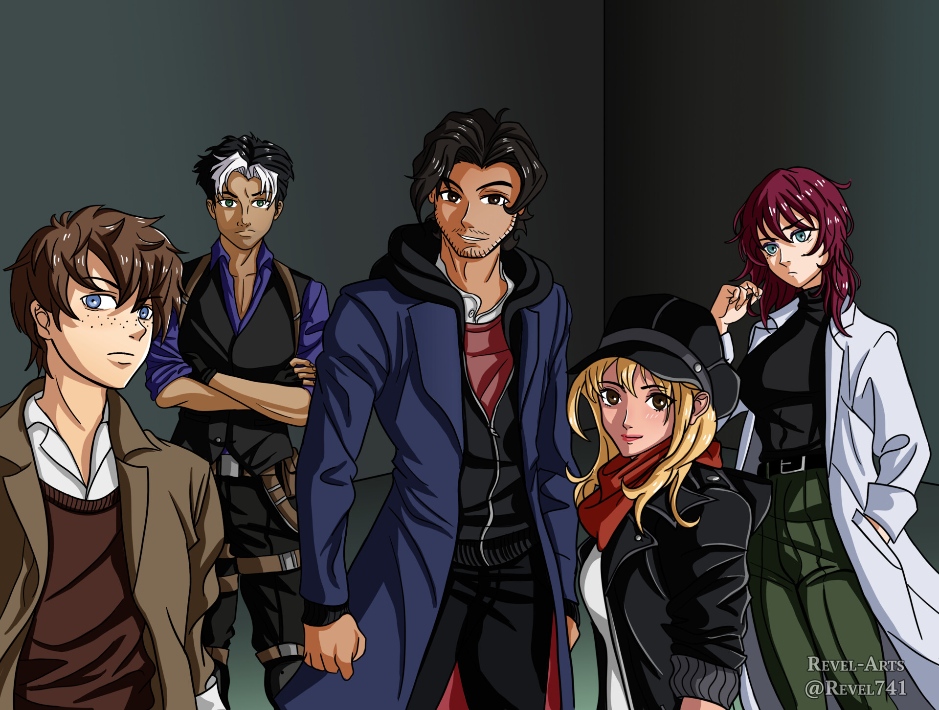 ArtStation - The Syndicate- Main Characters