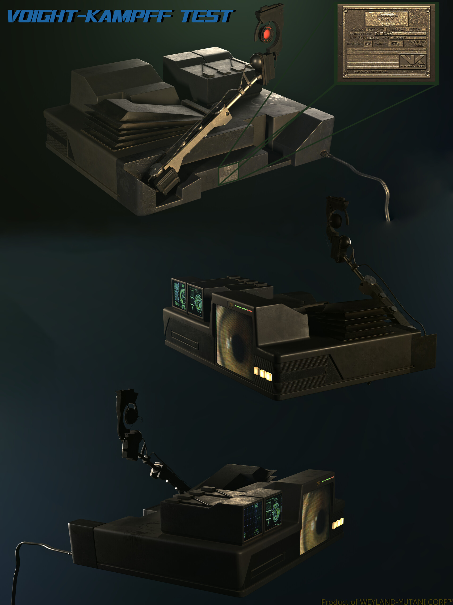 ArtStation - Voight-Kampff Machine