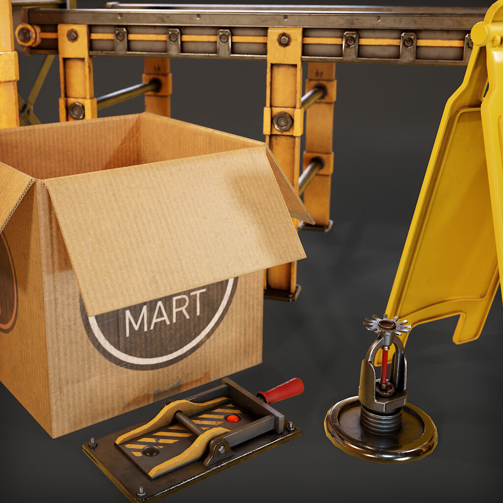 ArtStation - Factory Props