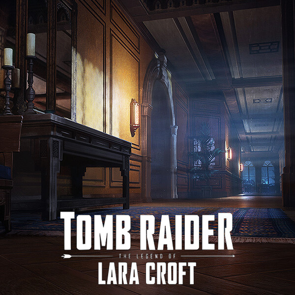 ArtStation - Kaya's Mansion Interiors- Tomb Raider: The Legend of Lara ...