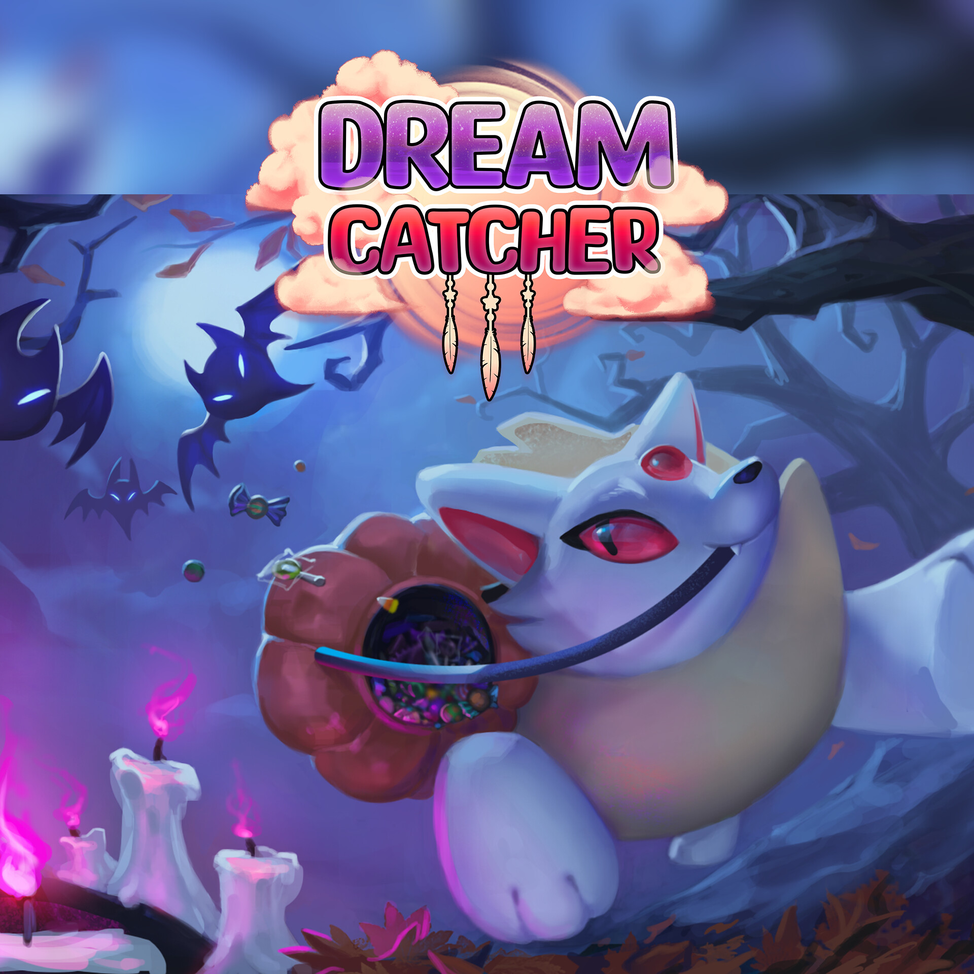 ArtStation - Halloween Dream catcher