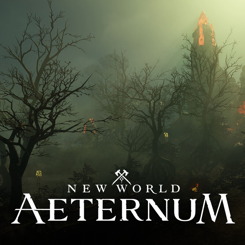 ArtStation - New World Aeternum - Lightning Fields Vegetation