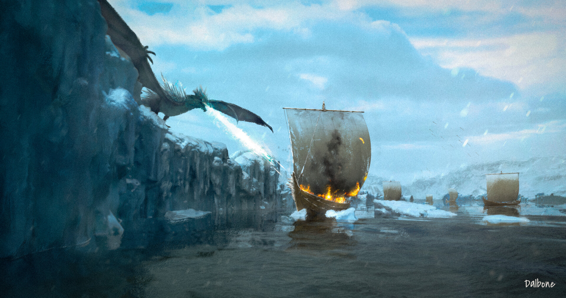 ArtStation - Storm of the Frostwing
