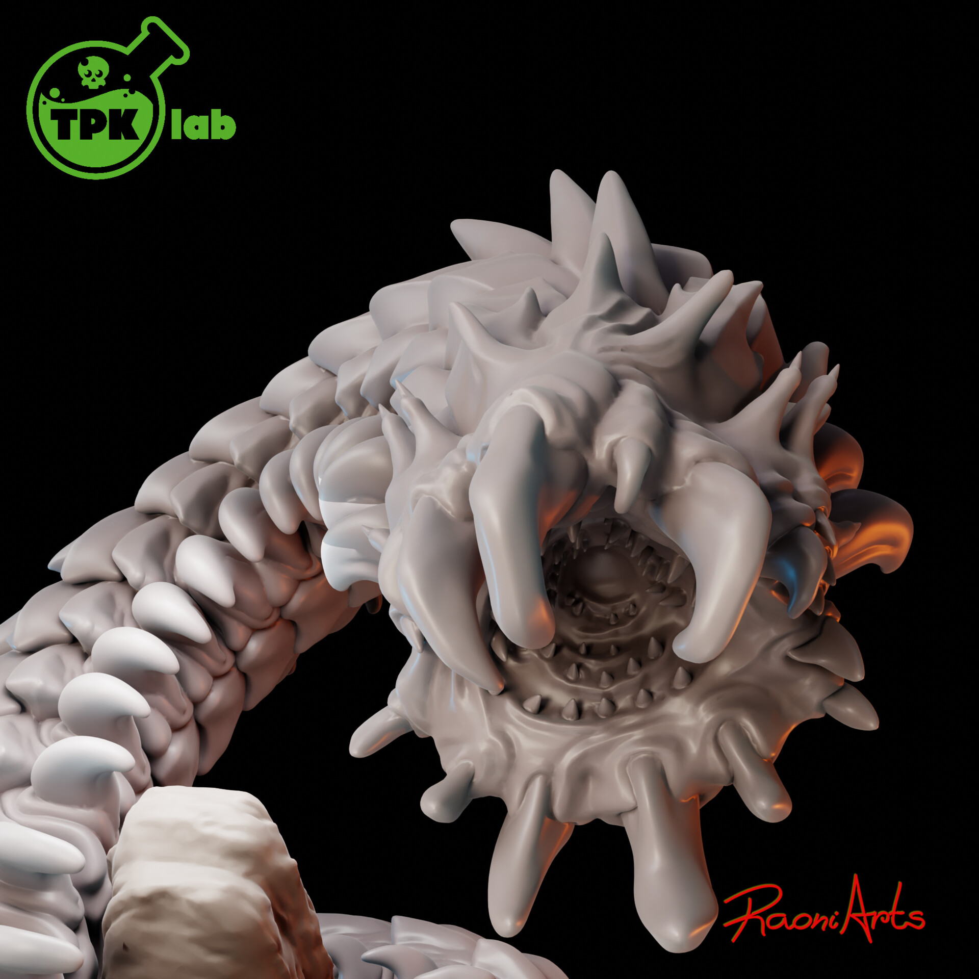 ArtStation - Purple Worm