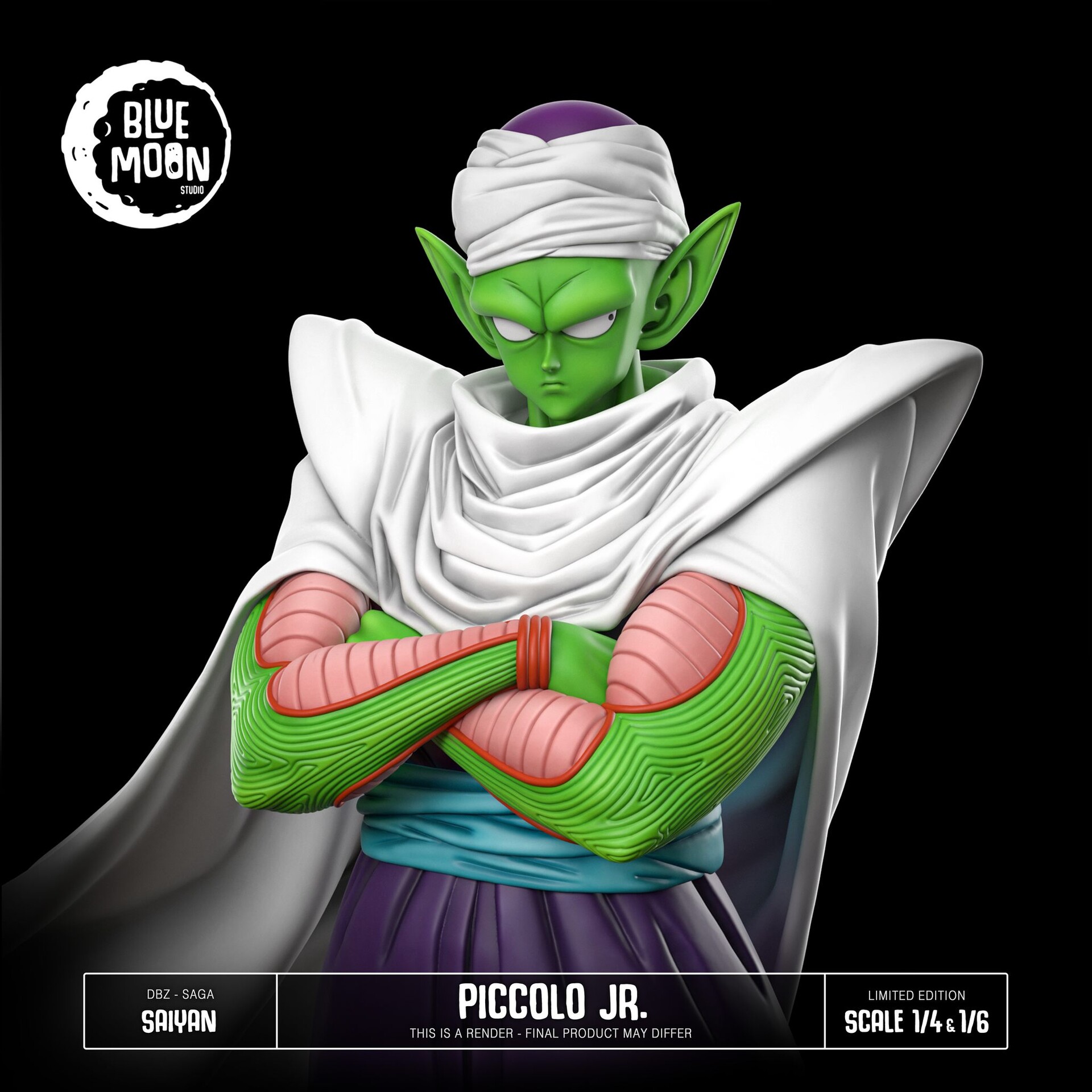 ArtStation - Piccolo Jr. - Dragon Ball - Blue Moon Studio