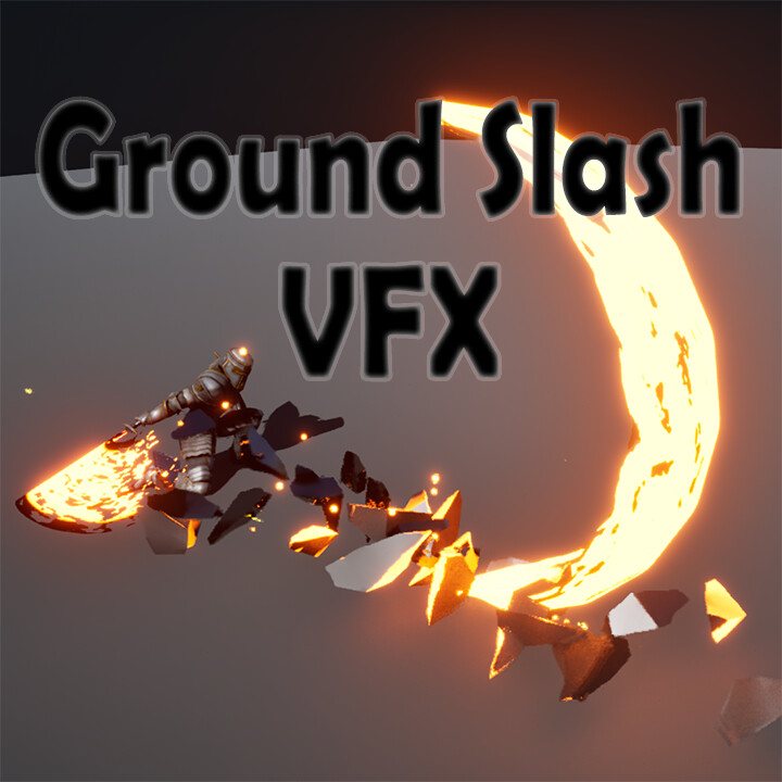 ArtStation - Simple Ground Slash VFX