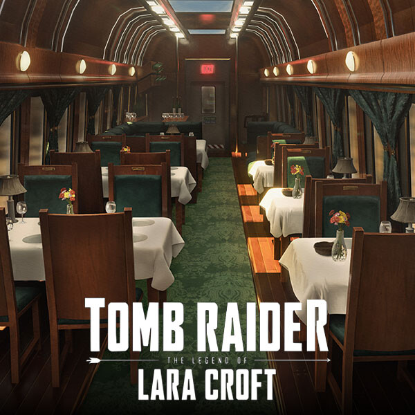 ArtStation - Tomb Raider: Train Interior