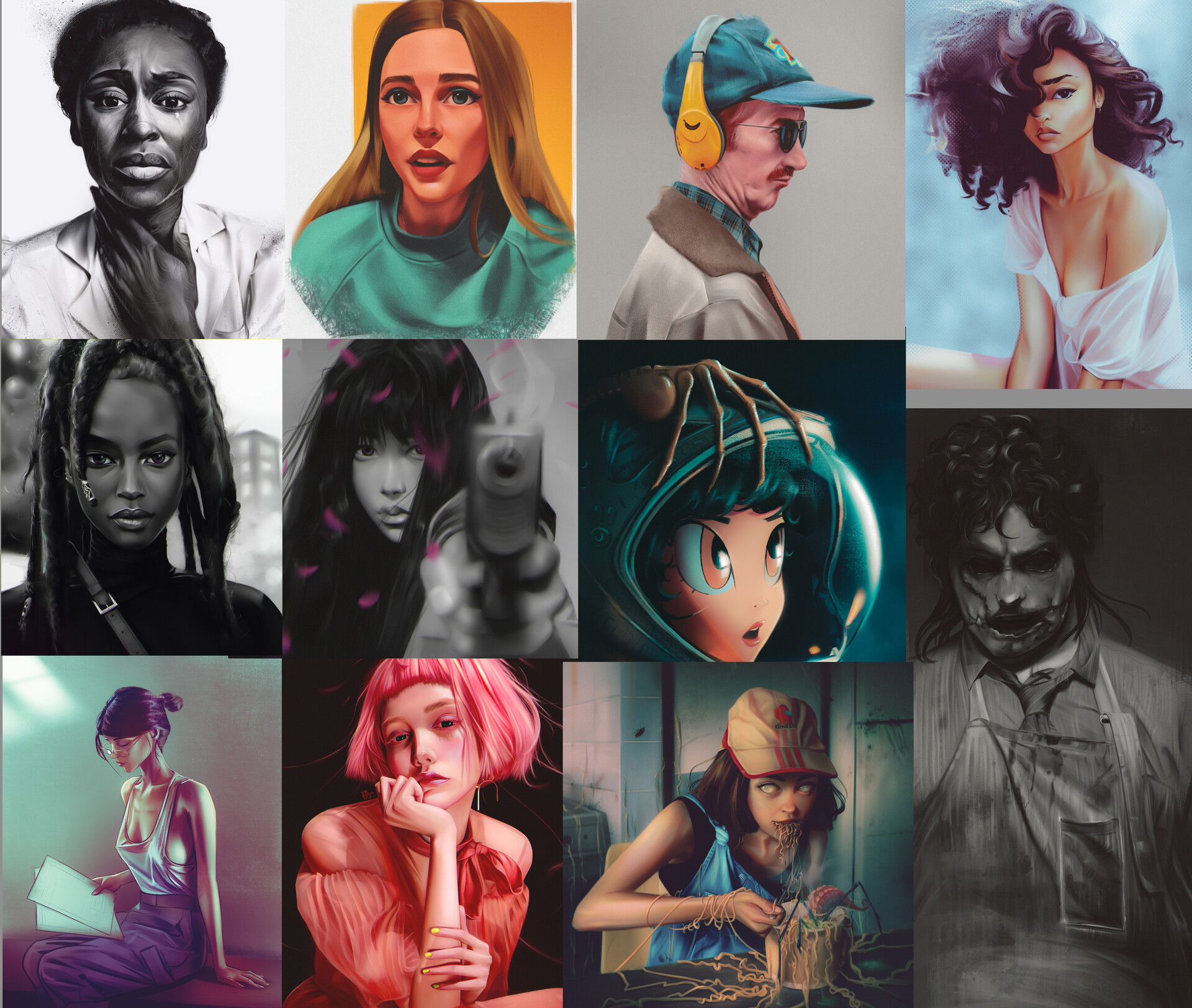 ArtStation - Some of my old studies.