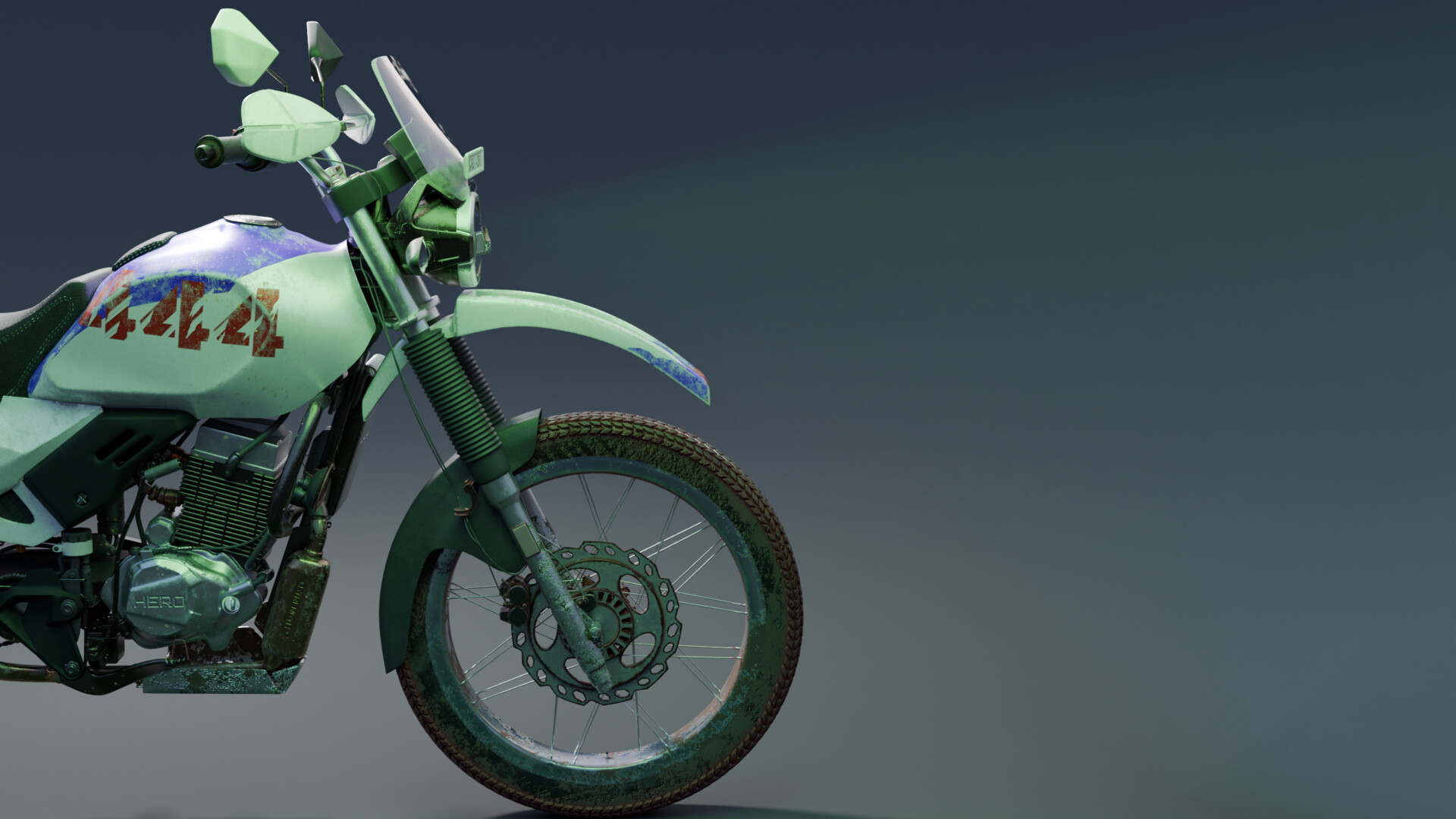 ArtStation - Hero Xpulse 200 4V